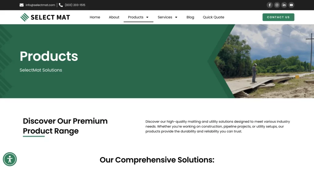 Ground Protection Products Catalog - Select Mat